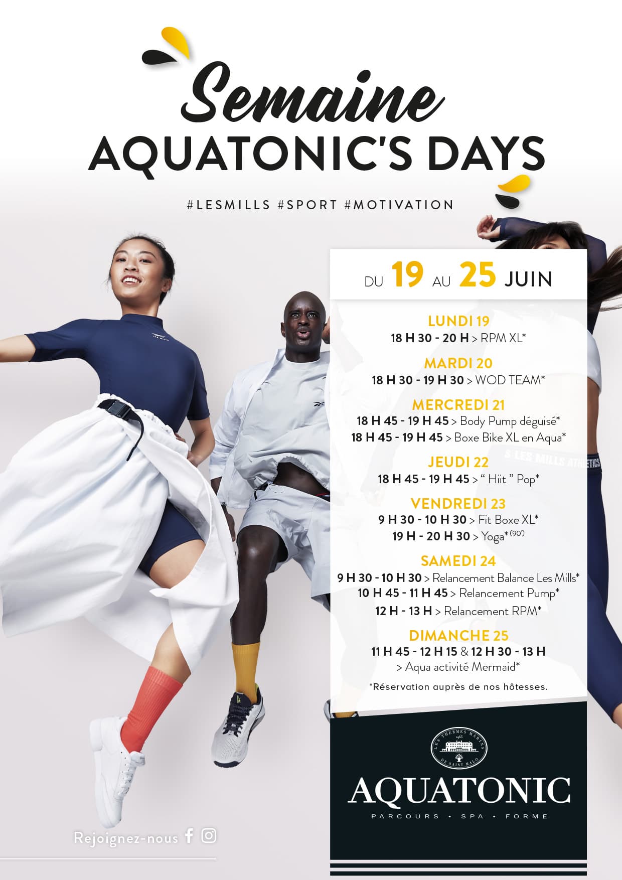 Aquatonic's Days | Aquatonic Paris Val d’Europe