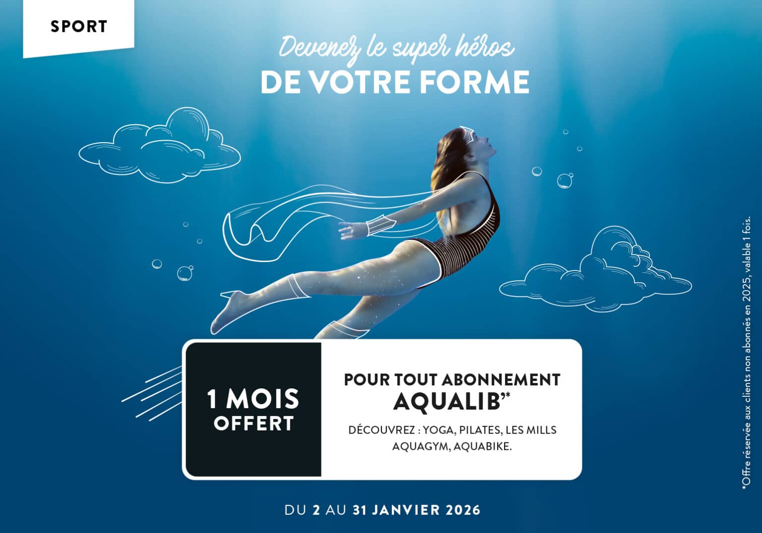 Centre aquatique, Salle de sport, Institut Spa - Aquatonic Rennes